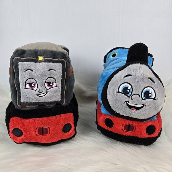 Dan Dee | Toys | Lot Of 2 Thomas Friends Blue Engine Gray Diesel Train ...